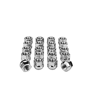 Wheel Spacer Set of 4 Black - 2" Inches 5x4.5 to 54.5 Bolt Pattern - 5x114.3mm Lug Centric 1/2-20 Hub Bore 82.5mm - Compatible with Jeep and Ford - Wrangler YJ, TJ, Liberty, Cherokee, Mustang, Ranger