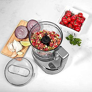 Mini Food Processor & Chopper by Cuisinart, Small Stand Mixer for Vegetables, Meats & More, 4 Cup, Electric, Black, RMC-100 7.4 x 6.85 x 9.42 inches