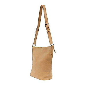 Joy Susan Nori Crossbody Bucket Bag Convertible Tote - Wheat