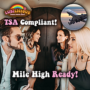 Lubilicious Cooling Lube & Warming Lube Combo Pack - Lube for Couples - Personal Lube for Men & Women - Lube for Couples - Personal Lubricant for him & Lube for Her 6.4 oz