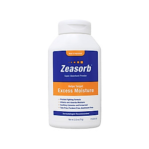 Zeasorb Prevention Super Absorbent Powder - 2.5 oz, Pack of 6