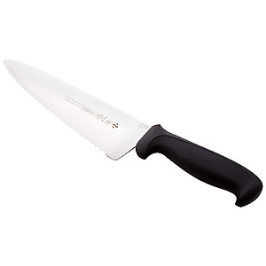 Mundial 5600 Series 10 in Bread or Sandwich Knife Serrated Edge, Black