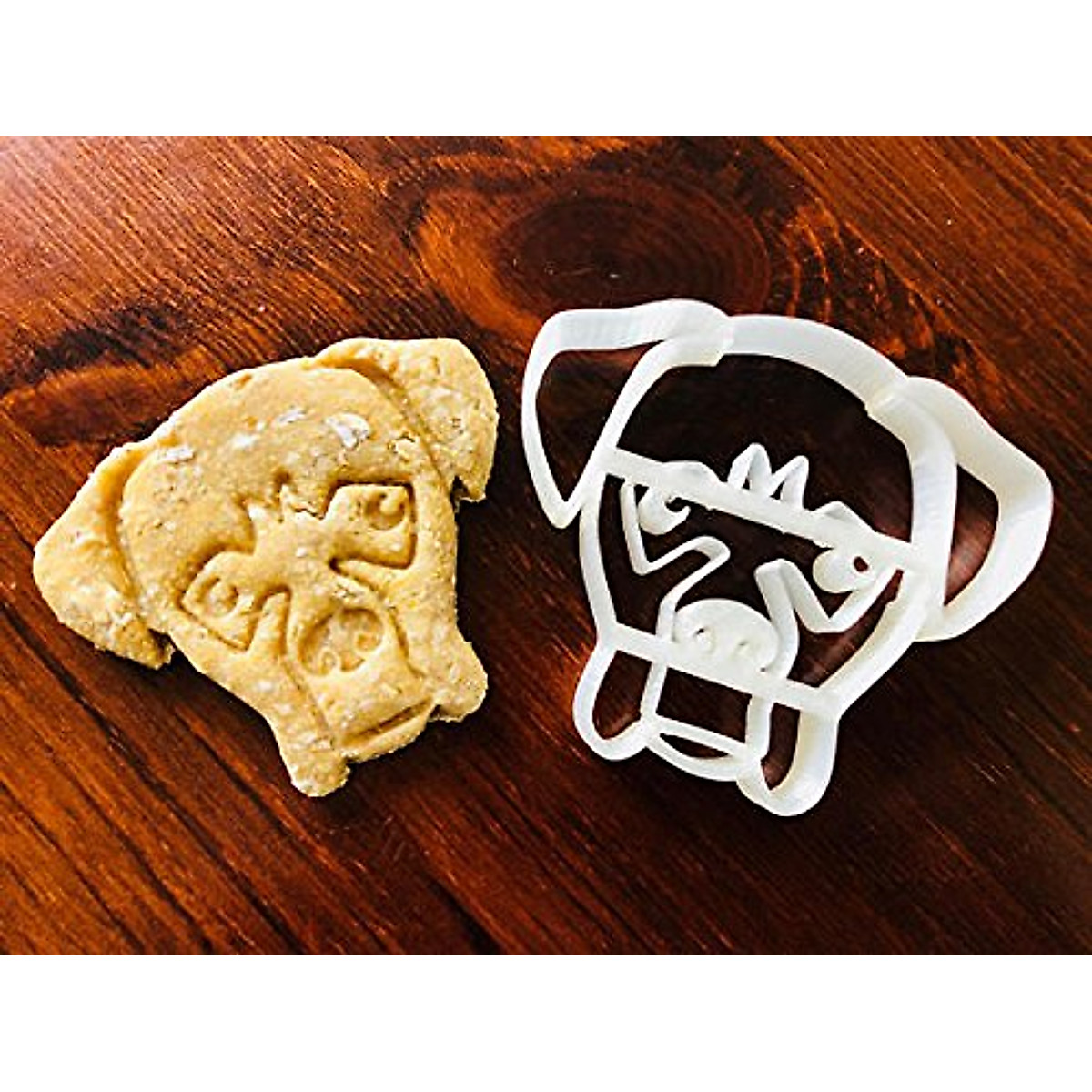 Boxer Cookie Cutter and Dog Treat Cutter - Face - 3 inch