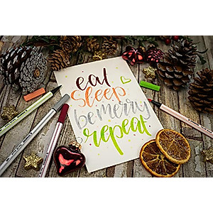 STABILO Premium Fibre-Tip Pen Pen 68 brush - Wallet of 6 - Assorted colors