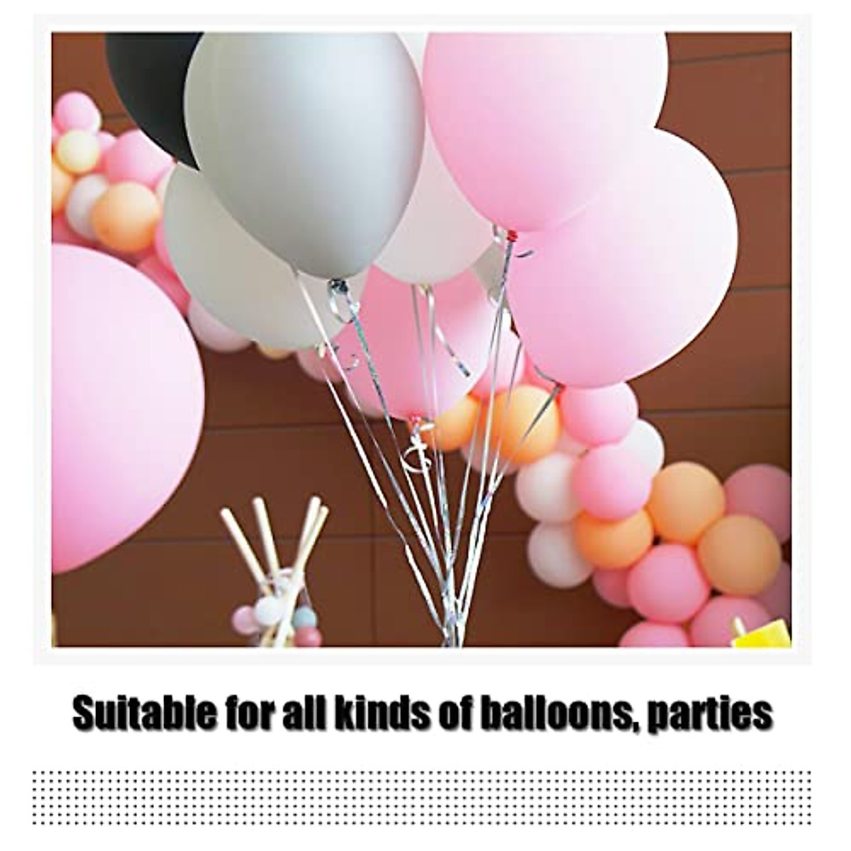 500 Yards Crimped Curling Ribbon,Shiny Metallic Balloon String Roll Gift Wrapping Ribbonfor Gift Box Wrapping,Florist Flowers,Party Birthday Decorations,Christmas Decor. (Blue)