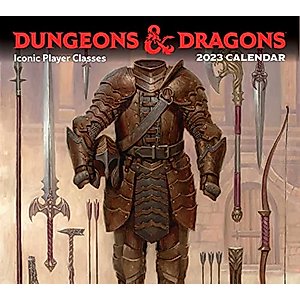 Dungeons & Dragons 2023 Deluxe Wall Calendar
