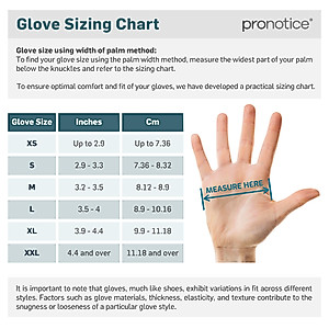 Pronotice Disposable Nitrile Glove, Blue, General Purpose, PowderFree, Food Safe, Cleaning, Latex-Free, Full Case 1000 Gloves (X-Large)