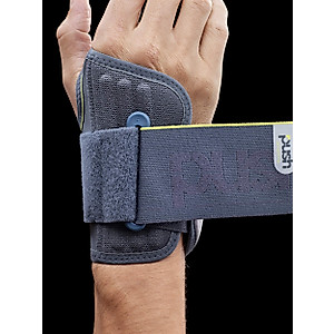 Push Sports Wrist Brace for Athletic Wrist Support. Comfortable, Easy-to-Wear Brace for Tendonitis, Fractures, Injuries, and Arthritis. (Left Small)