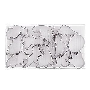 MrCookie New Dinosaur Cookie Cutters Set,Mini Small Sizes,24pcs Biscuit Molds for Kids,Cookie Molds for Baking, DIY, Kitchen, Cake, Kid's Dinosaur Party.