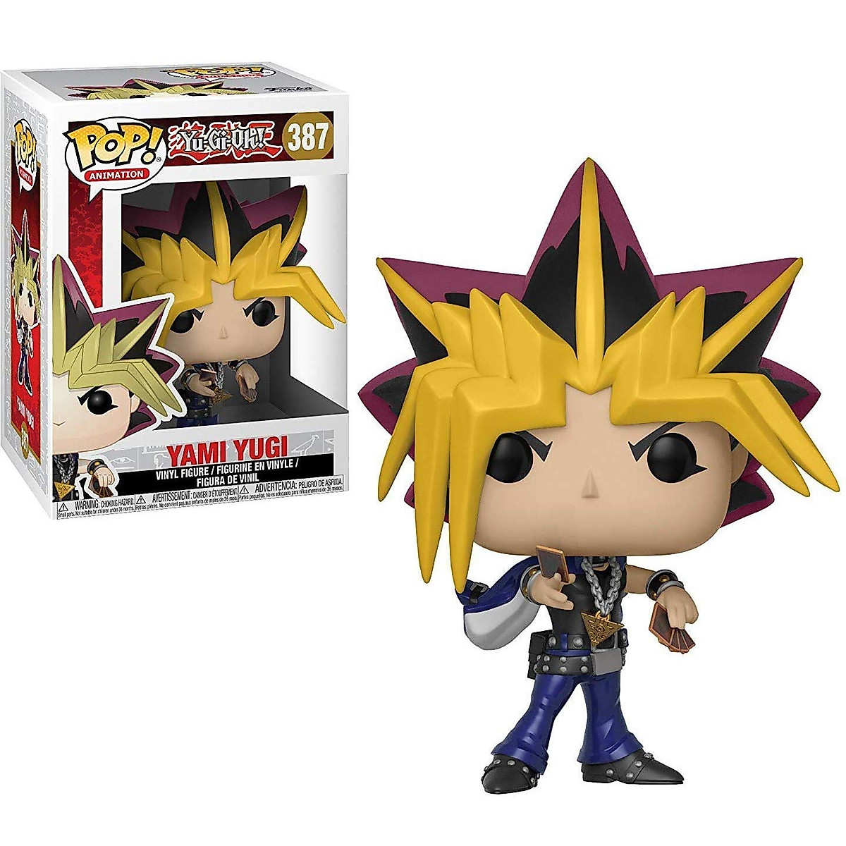 POP Yu-Gi-Oh! - Yami Yugi Funko Pop! Vinyl Figure (Bundled with Compatible Box Protector Case), Multicolored, 3.75 inches