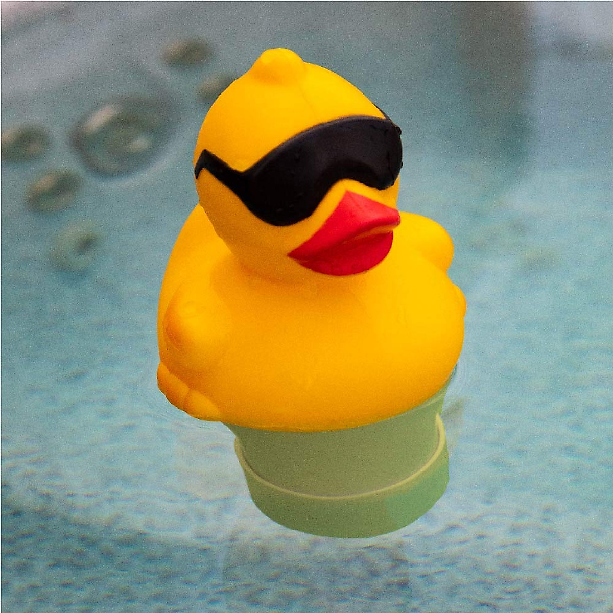 GAME 17201-BB Derby Duck Spa Chemical Dispenser, Yellow