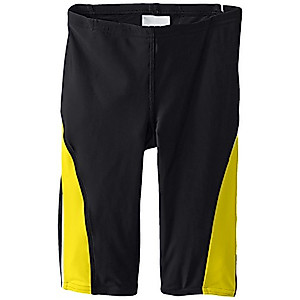 Speedo Men's Swimsuit Jammer PowerFlex Eco Taper Splice Team Colors - Manufacturer Discontinued