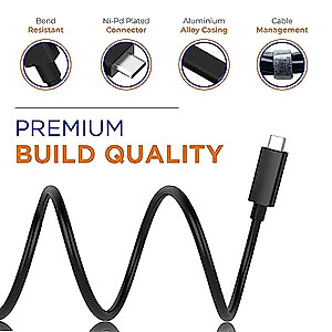 LIAUBN TCL Cell Phone Charger Cable for TCL 10L, TCL 10 5G UW, TCL 10 Plus, TCL 10 SE, TCL 10 Pro, TCL 20 Pro 5G, TCL 20S, TCL 20 SE, TCL 30 SE, TCL 30XL 2022, TCL 405, TCL 40R Type-C Charging Cable