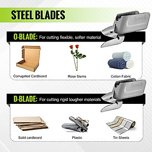 WORKPRO Cordless Electric Scissors with 2 Blades, 4V Rechargeable Powerful Shears Cutting Tool for Fabric, Leather, Carpet and Cardboard, Power Shears for Sewing, Scrapbooking, Crafting