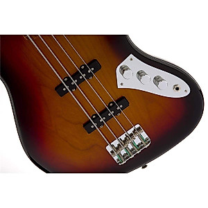 Fender Jaco Pastorius Jazz Electric Bass Guitar, Fretless, Rosewood Fretboard - 3-Color Sunburst