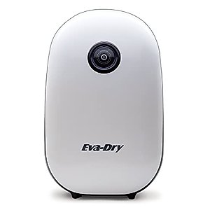 Eva-Dry Air Dehumidifier for Home – Portable Dehumidifier for Small & Medium Spaces Up to 2,500 Cubic Ft. – Quiet Dehumidifier for Basements, RVs, Bathrooms, Laundry Rooms, Campers, Bedrooms, & More