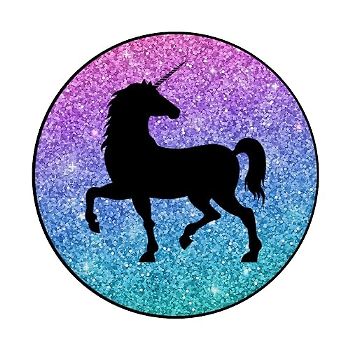 Cute Trendy Unicorn Gift For Girls Teens And Women PopSockets PopGrip: Swappable Grip for Phones & Tablets PopSockets Standard PopGrip