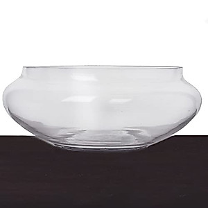 Efavormart Clear Floating Candle Glass Vase Bowls for Wedding Party Birthday Centerpieces Home Decorations Supplies - 10"