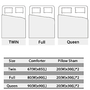 AILONEN Polar Bear Comforter Set for Girls Boys, Arctic Animals Twin Bedding Winter Snow Bear Kawaii Kids Comforter with 2 Pillowcases,3 Pieces Twin Bed in a Bag