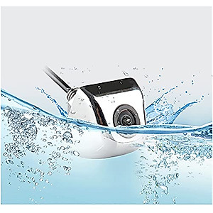 Night Vision 170 Degree Car Rear View/Reversing/Reverse Camera Universal Color CMOS Imaging Chip Backup Parking HD Front View Camera Version B Silver