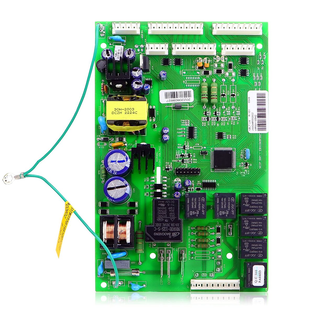 𝑺𝒐𝒐𝒃𝒐𝒐𝒍 𝑵𝒆𝒘 WR55X10942C WR55X10942 Control Board from Factory Retail Box，Compatible with Ge Refrigerator Main Control Board/Motherboard, New Chips from PCBA Factory Parts -1 Yr