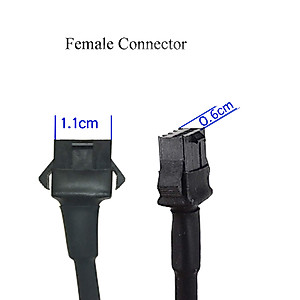 NBWDY Wireless 4-Key RF Remote RGB LED Controller for Car Neon LED Strip Light RGB Morcycle LED Light Kit Rock Lights Strobe Breath Speed Function