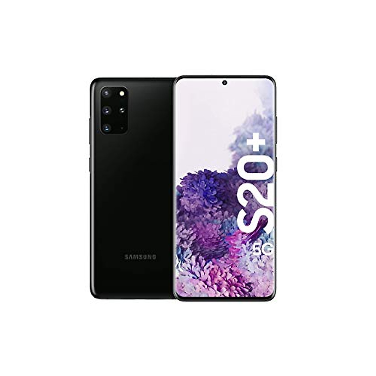 Samsung Galaxy S20+ SM-G986B/DS, Dual SIM 5G, International Version (No US Warranty), 128GB, Cosmic Black - GSM Unlocked