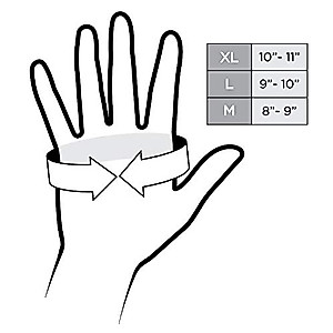 Bissell De-Shedding Grooming Gloves for Pets, Size Medium (M), 1 Pair, for Long and Short Hair on Dogs Cats and More