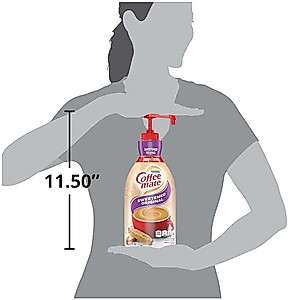 Nestle Coffee mate Coffee Creamer, Sweetened Original, Concentrated Liquid Pump Bottle, Non Dairy, No Refrigeration, 50.7 Ounces (Pack of 2)