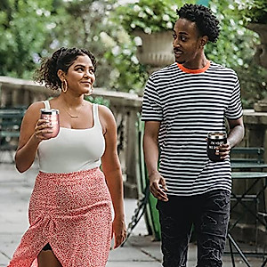 Qtencas Valentine's Day Gifts for Wife Her, I'm Yours No Refunds Stainless Steel Insulated Wine Tumbler, Engaged Birthday Gifts for Girlfriend Wife Fiancée Her Lover Tumbler(Rose Gold, 12 oz)