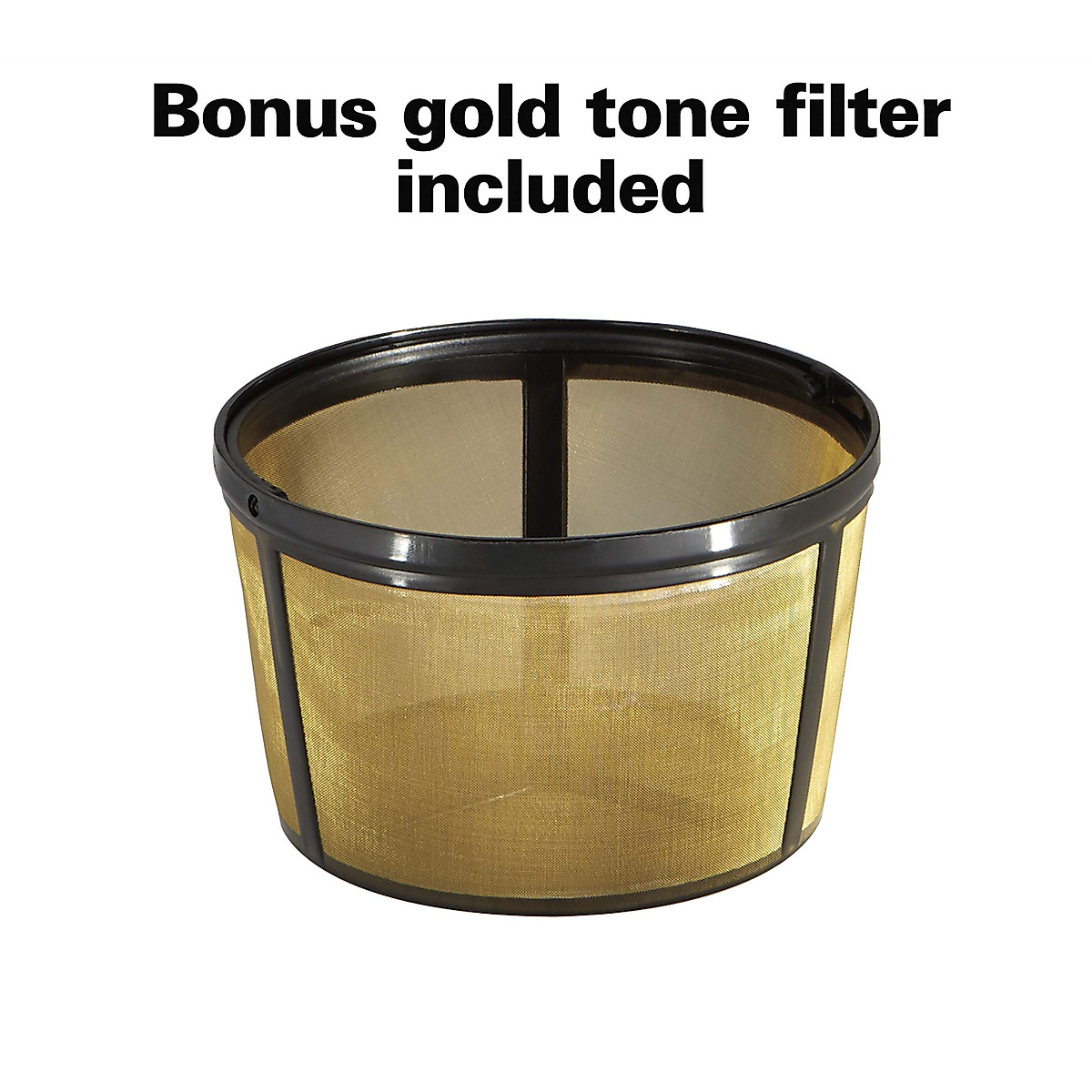 Hamilton Beach FlexBrew Trio 2-Way Coffee Maker, Compatible with K-Cup Pods or Grounds, Single Serve & Full 12c Pot, Permanent Gold-Tone Filter, Black & Silver