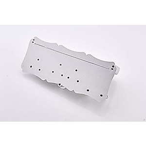 Magik Magnetic Supersonic Hair Dryer Accessories Metal Wall Mount Holder Hanger for Dyson and Other Hair Dryers Bathroom Toothbrush Makeup Cosmetic Shelf Rack Caddy Storage Organizer (Large, Silver)