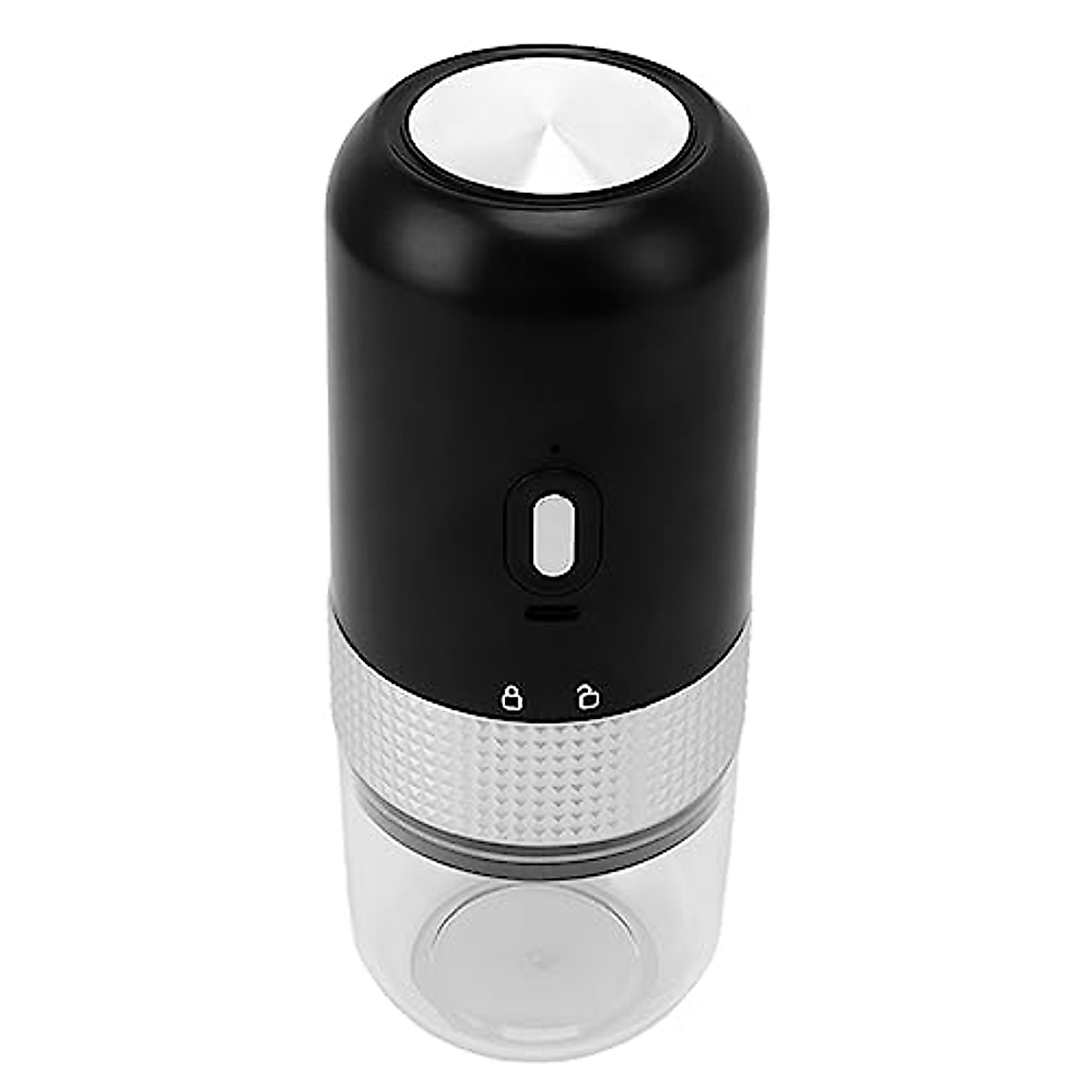 Coffee Bean Grinder, Dry Wet Dual Use Practical 200ml Compartment Capacity Powder Coffee Grinder for Office