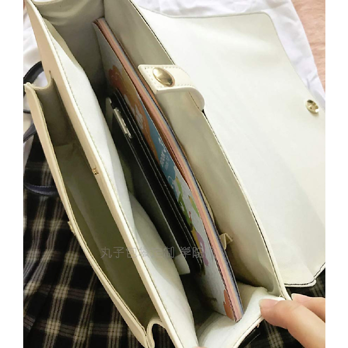 GK-O Japanese JK School Uniform Bookbag Backpack Cosplay Handbag Vintage Shoulder Bag (Blue)