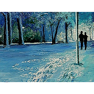 Footsteps in the Snow, Limited Edition, Signed And Numbered Print