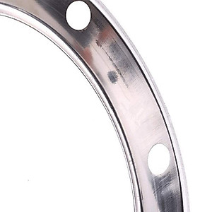 NAZYSAP Wok Ring for Gas Stove,1 Pack Potholders for Kitchens 7.99 and 9.13 Inch Reversible Size Wok Stand Suitable for Most Woks