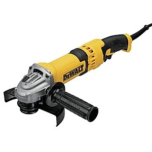DEWALT Angle Grinder Tool, 4-1/2-Inch to 6-Inch, Trigger Switch (DWE43116), Black,yellow,grey