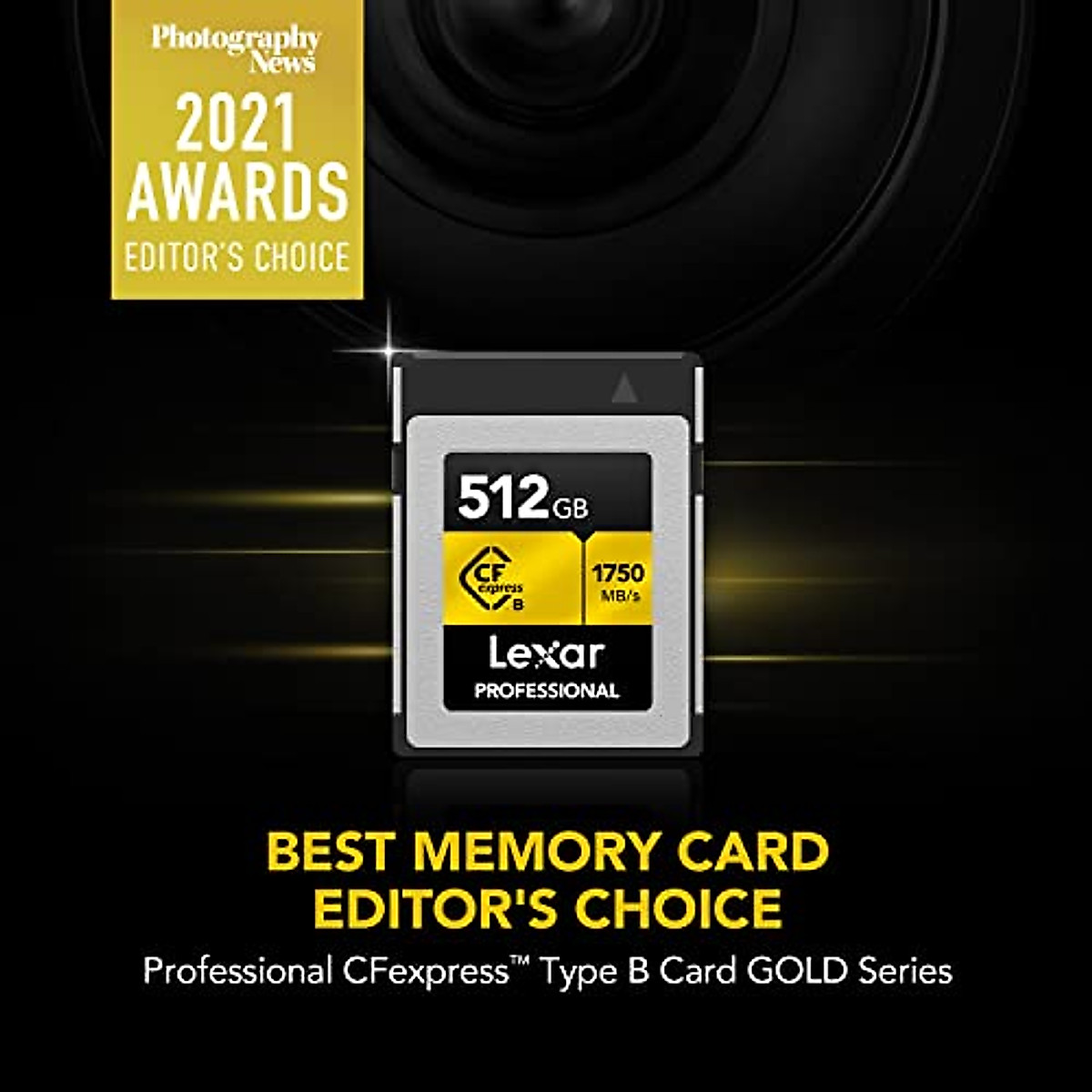 Lexar Professional CFexpress 256GB Type-B Card (LCFX10-256CRBNA)