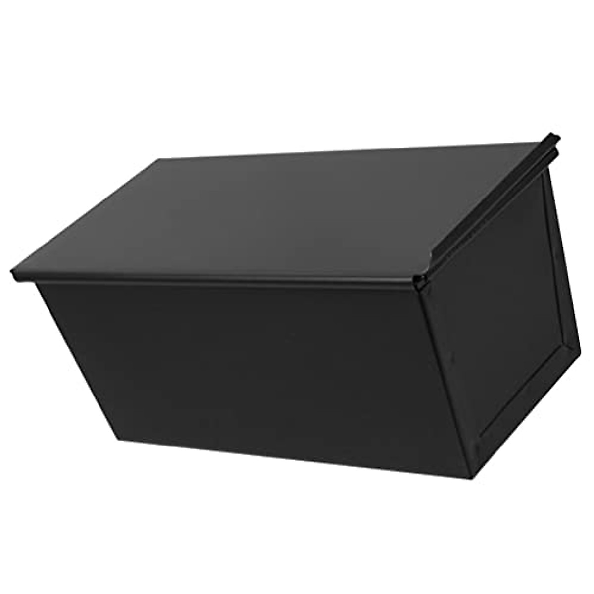 Luxshiny Pullman Loaf Pan with Lid Non-stick Bread Pan Dough Capacity Carbon Steel Bakeware Bread Toast Box Mold with Cover for Brownies Meatloaf Home Kitchen 18X10.8X9CM