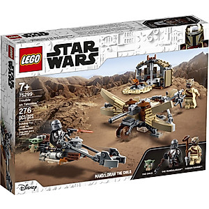 LEGO Star Wars: The Mandalorian Trouble on Tatooine 75299 Awesome Toy Building Kit for Kids Featuring The Child, New 2021 (277 Pieces)