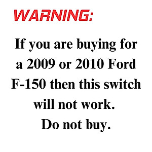 SWITCHDOCTOR Window Master Switch for 2011-2014 Ford F-150 F150 (BE5Z-14529-AB, Power, Control, Button)