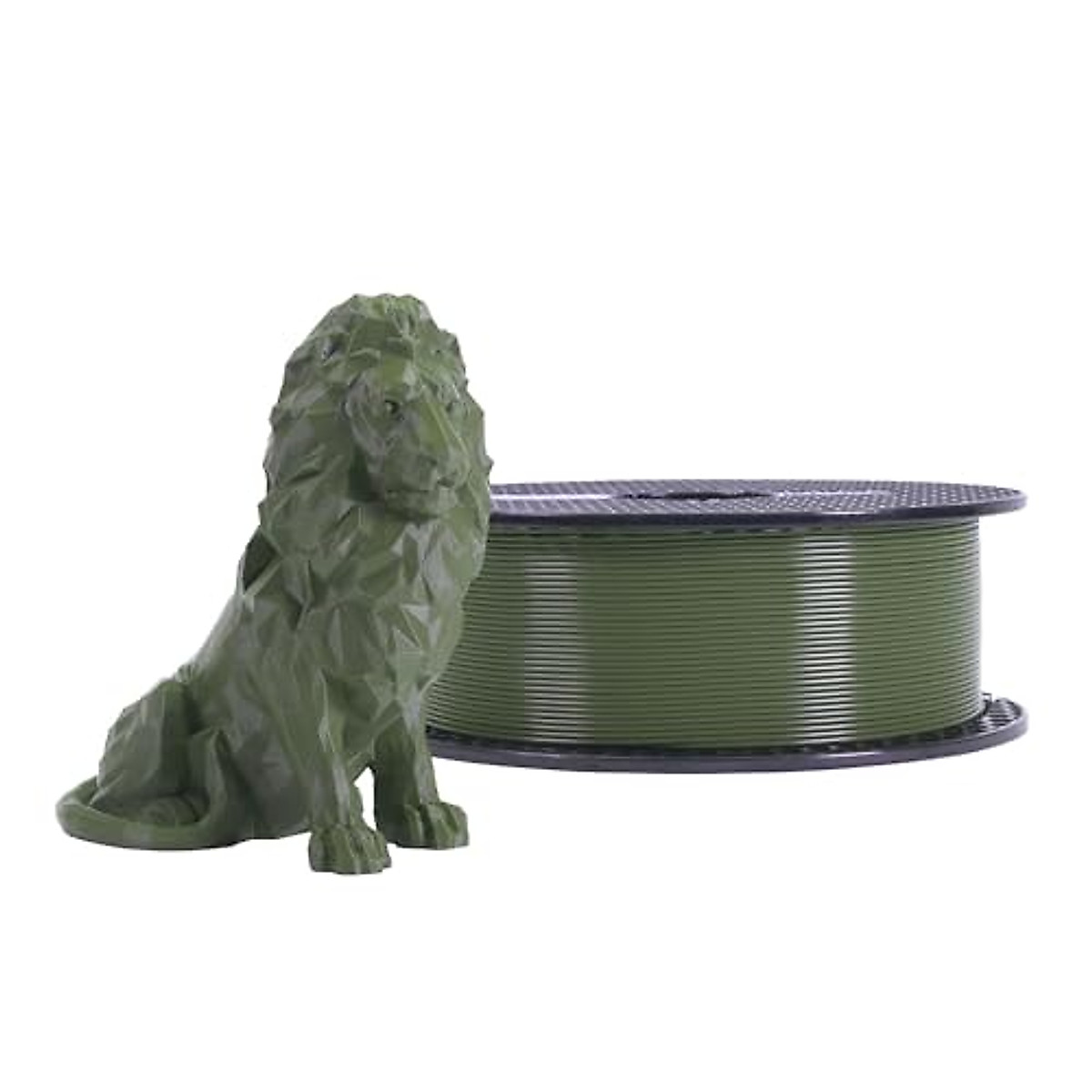Prusament PLA Army Green 1kg Filament 1.75mm 1kg Spool (2.2 lbs), Diameter Tolerance +/- 0.02mm