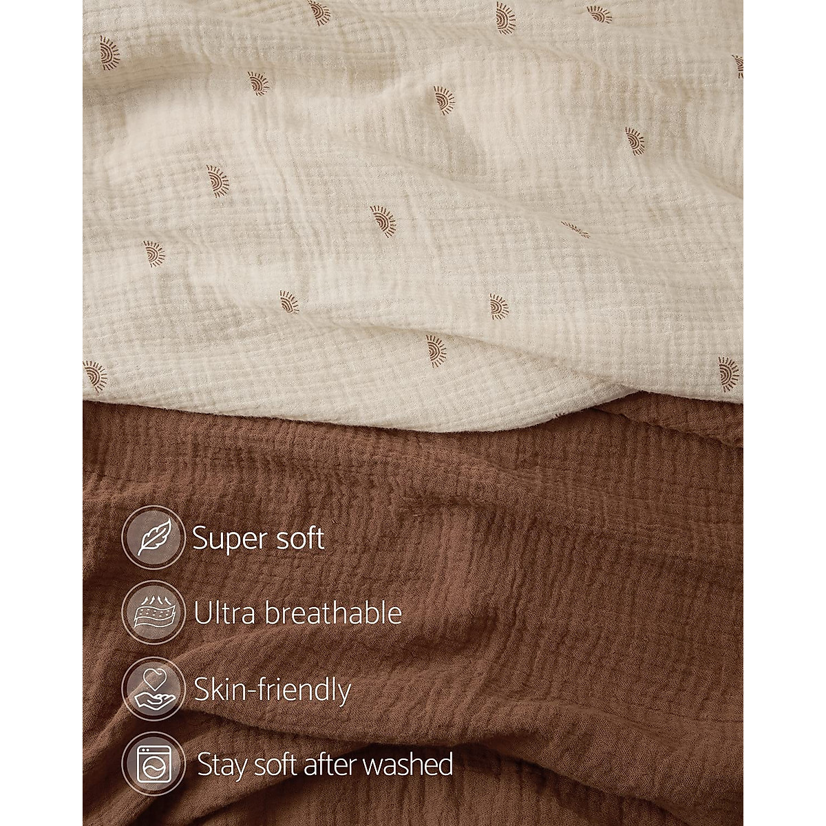 Blissful Diary Pack N Play Sheets and Muslin Changing Pad Cover Bundle