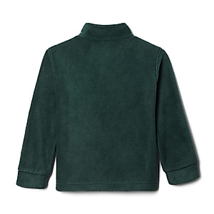 Columbia Toddler Boys Steens Mountain II Fleece, Dark Lime/Spruce, 2T