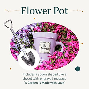 Divinity Boutique Lilac Flower Pot Mug - Be Awesome