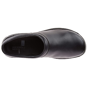 Merrell mens J66171 loafers shoes, Smooth Black, 9.5 US
