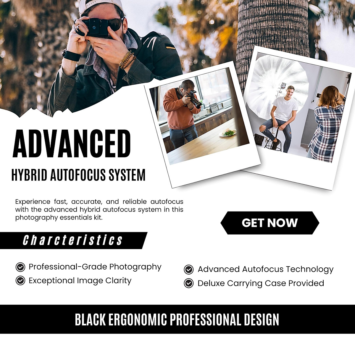 Sony Alpha 7 IV Full Frame Mirrorless Camera with 28-70mm Lens + Deluxe Carrying Case + Cleaning Cloth + Sandisk 128GB SD Card- Sony Zoom Lens 4K 60p Video Professional Accessory Kit