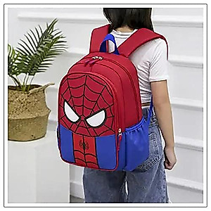 JBin Rich Little Kids Toddler Backpack,Preschool Red Backpack for Boys and Girls Ages 2-8 Years Old