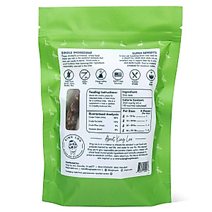 King Lou Pets - Whole Duck Necks for Dogs and Cats - Single Ingredient Dog Treat - Dehydrated Cat Treats - USA-Made Dog and Cat Treats - Supports Hip and Joint Health - 5 Count