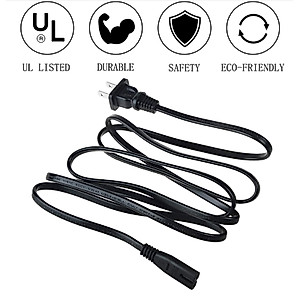 SapplySource 6ft UL Power Cord for PreSonus Eris E3.5 Compact 3.5-Inch Powered Studio Monitor